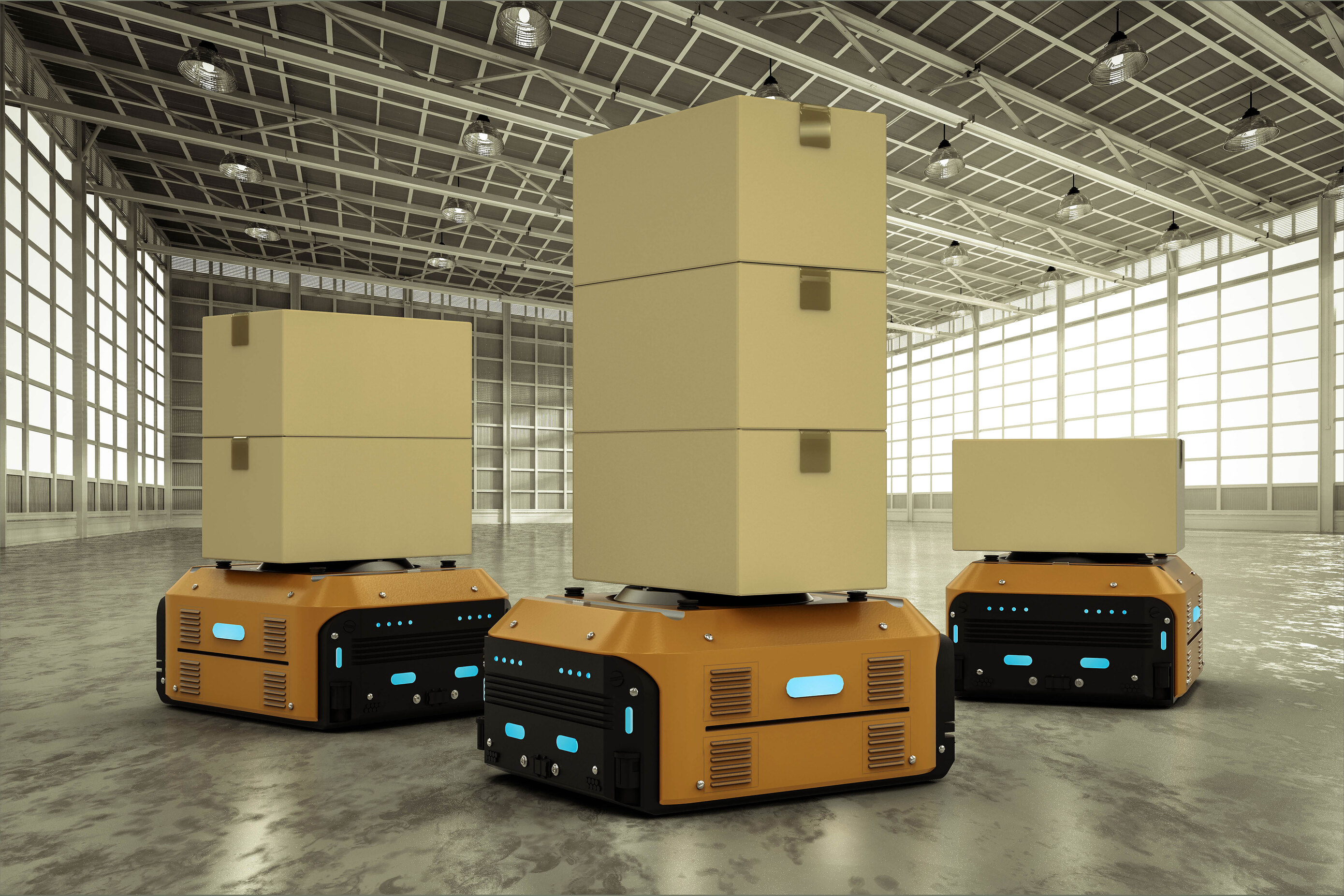Autonomous Warehouse Robots | Vicor